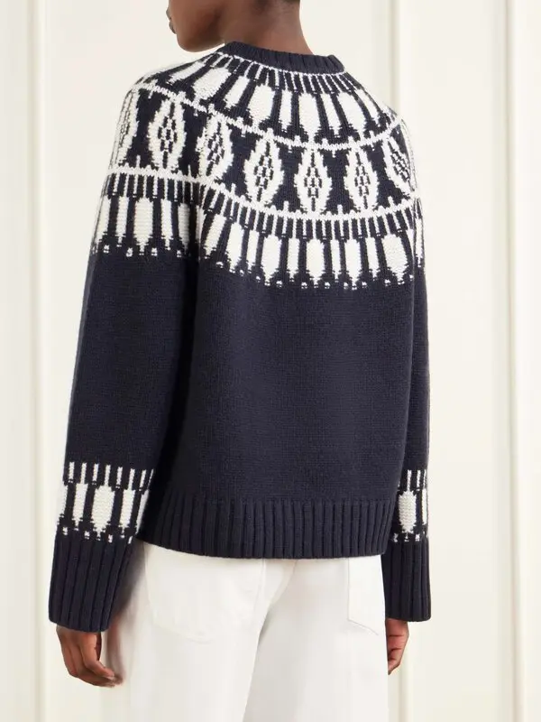 Arch4 Jackson Fair Isle Cashmere Sweater