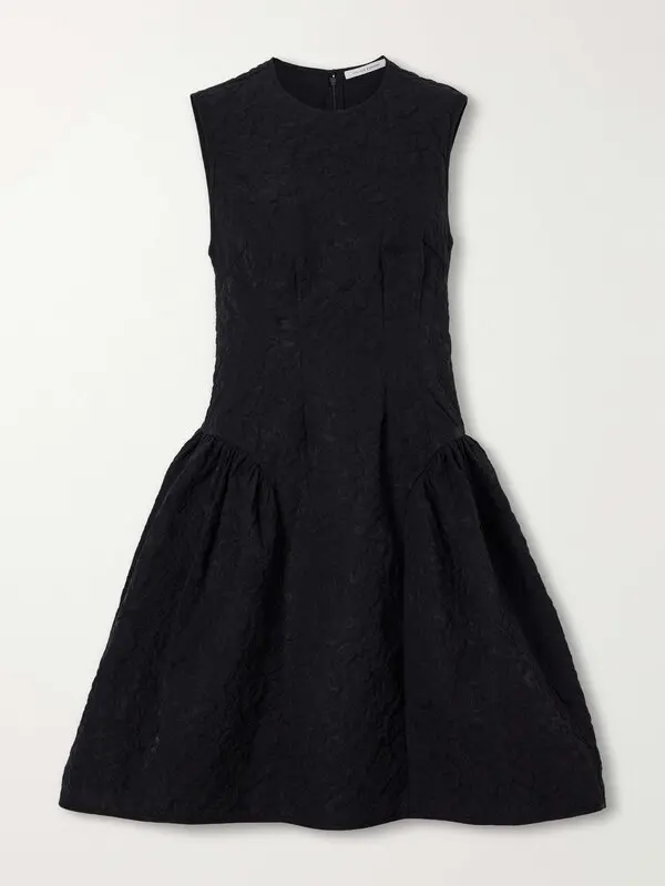 Cecilie Bahnsen Flodie Matelassé Knee-length Dress