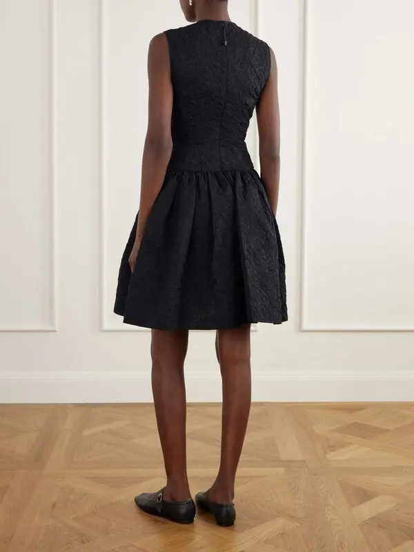 Cecilie Bahnsen Flodie Matelassé Knee-length Dress