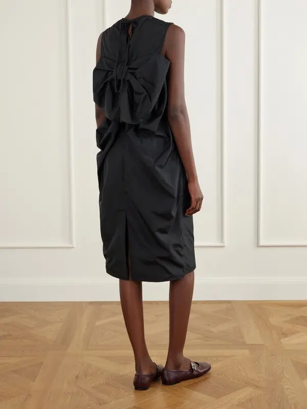 Cecilie Bahnsen Feero Faille Midi Dress