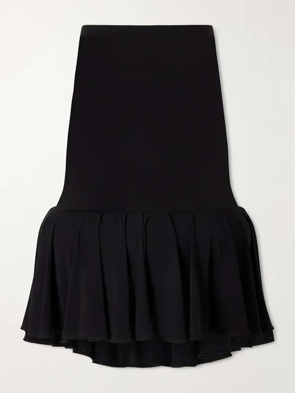JEAN PAUL GAULTIER Sculptural Gathered Knee-length Skirt