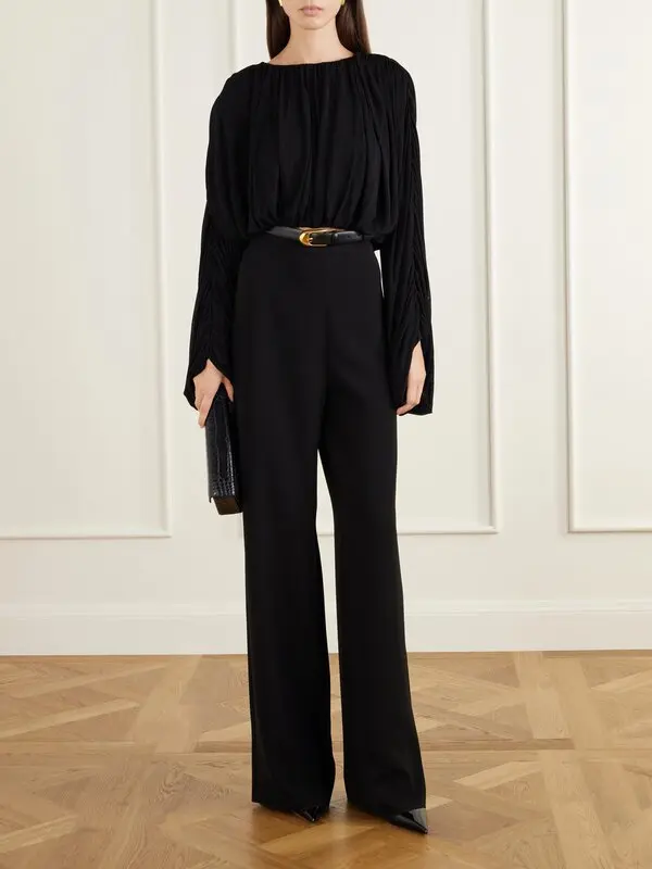 HEIRLOME Micka Jersey Draped Blouse