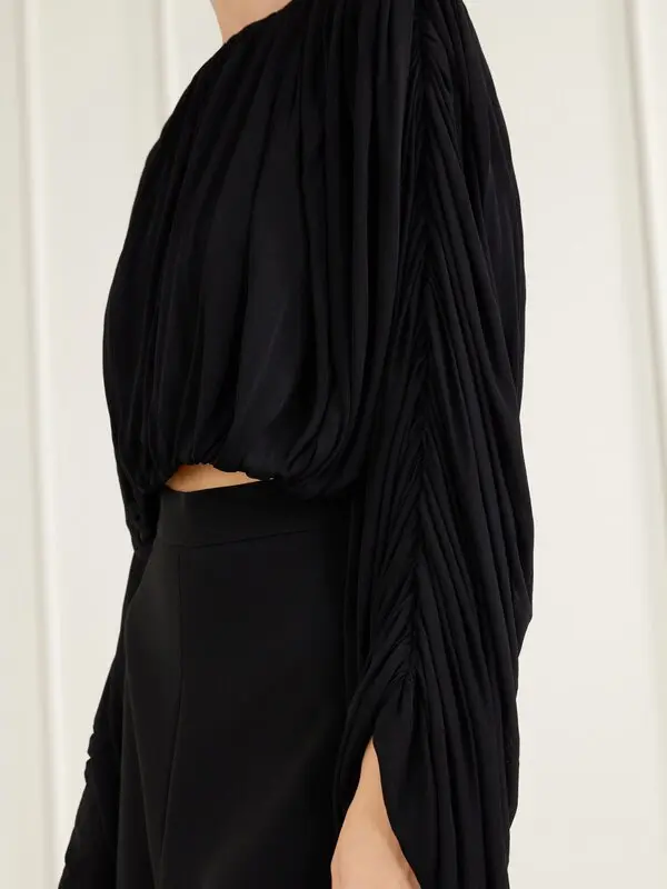 HEIRLOME Micka Jersey Draped Blouse
