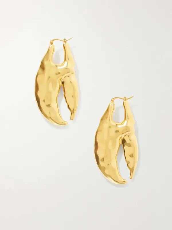 Jacquemus Homard -tone Earrings - Gold
