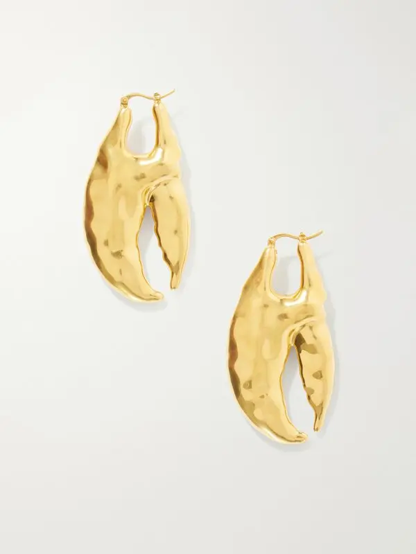 Jacquemus Homard -tone Earrings - Gold
