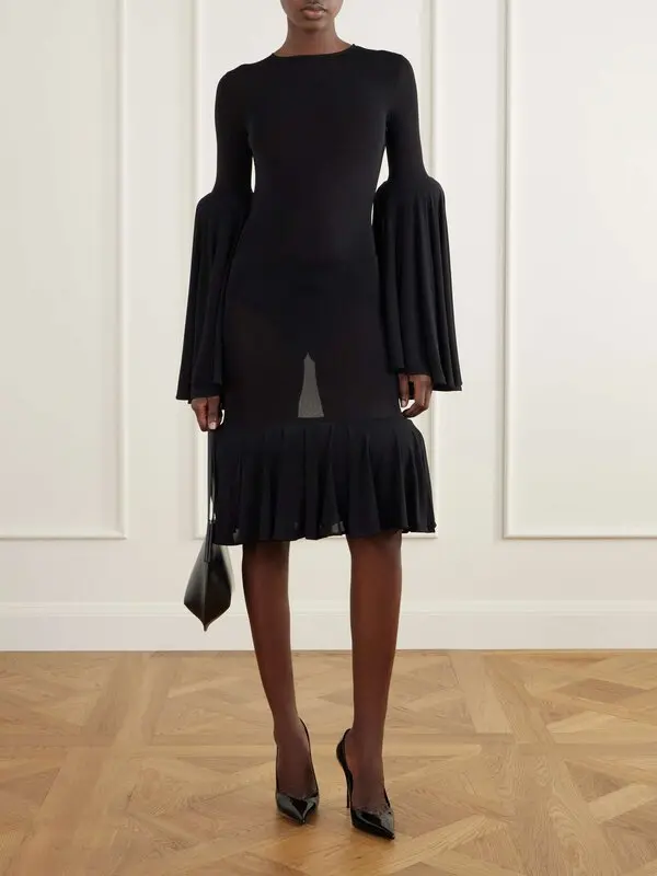 JEAN PAUL GAULTIER Gathered Jersey Blouse