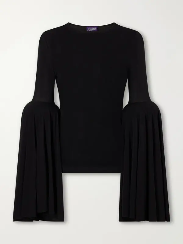 JEAN PAUL GAULTIER Gathered Jersey Blouse