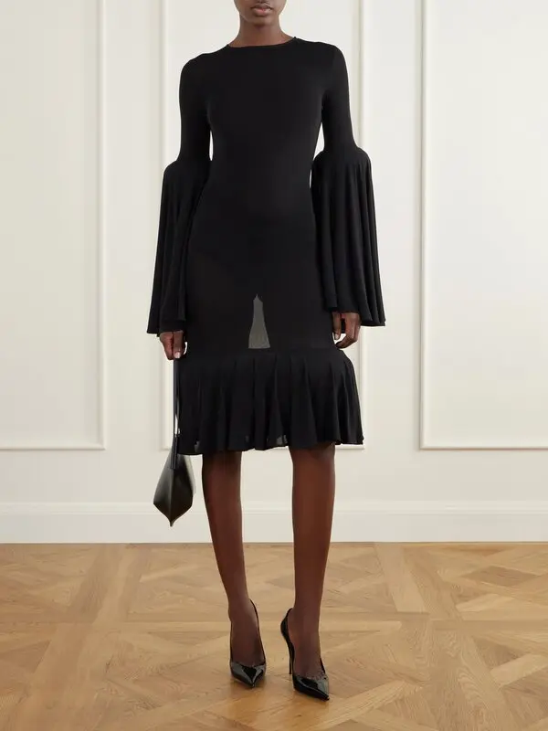 JEAN PAUL GAULTIER Gathered Jersey Blouse