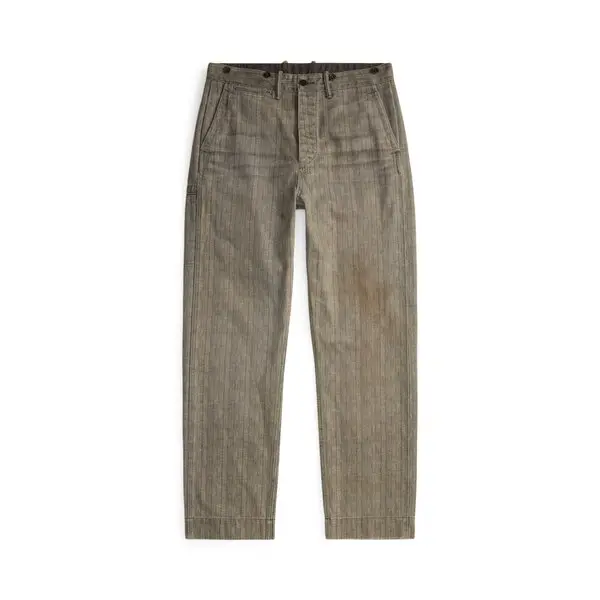 Ralph Lauren Engineer Fit Herringbone-print Pant