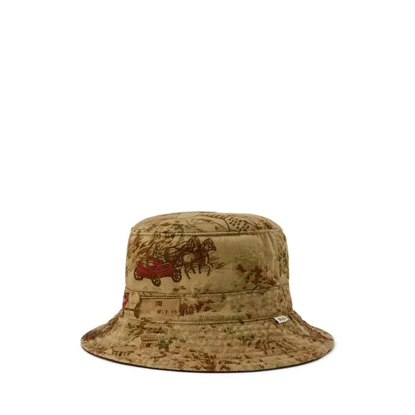 Ralph Lauren Barn-toile Bucket Hat