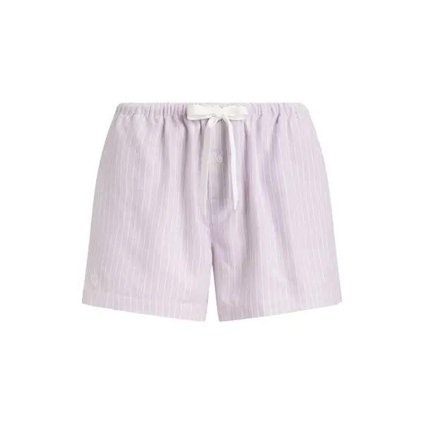 Ralph Lauren Striped Brushed Twill Pj Boxer Short