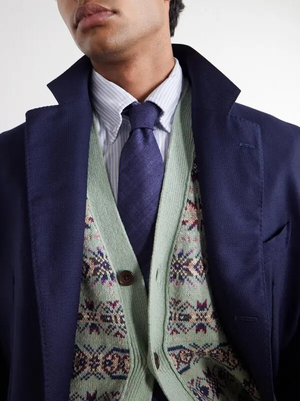 DRAKE'S 7cm Silk Tie