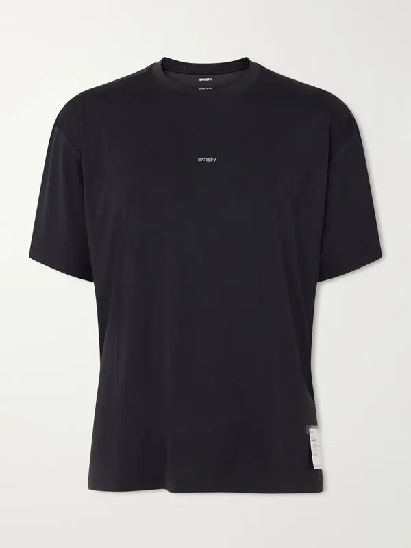 Satisfy Logo-print Auralite™ T-shirt