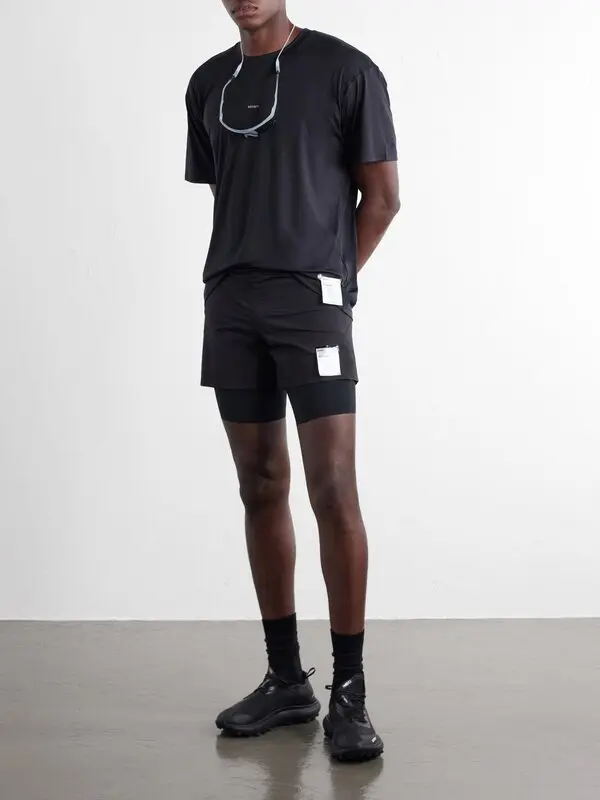 Satisfy Logo-print Auralite™ T-shirt