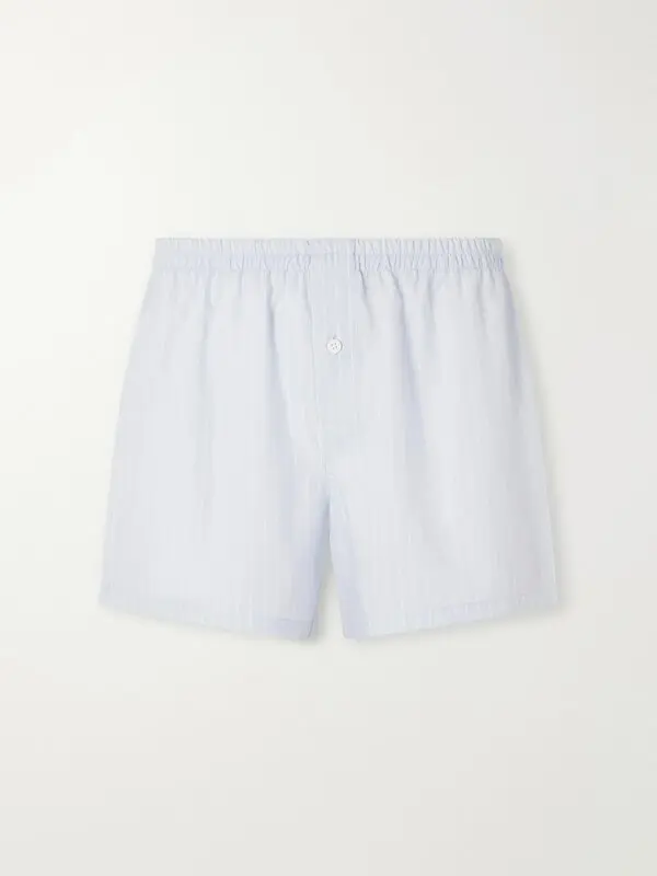 Zimmerli Striped Tencel™ Lyocell Boxer Shorts