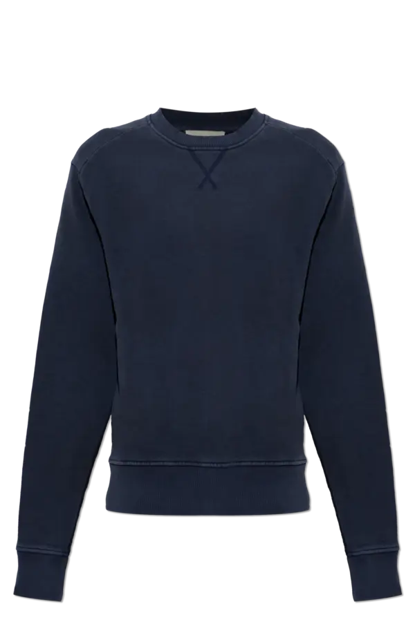 ENTIRE STUDIOS Crew Neck Sweatshirt - Navy Blue
