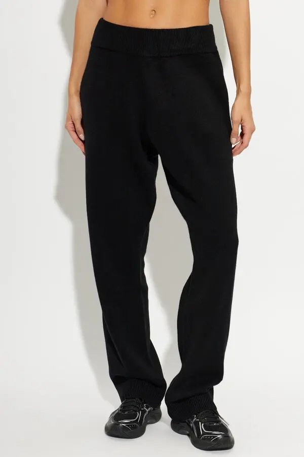 ENTIRE STUDIOS Wool Trousers - Black