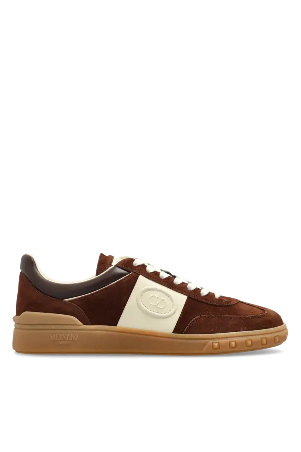 Valentino Garavani Sports Shoes With Logo - Brown