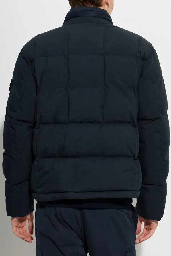 Stone Island Puffer Jacket With Hood
