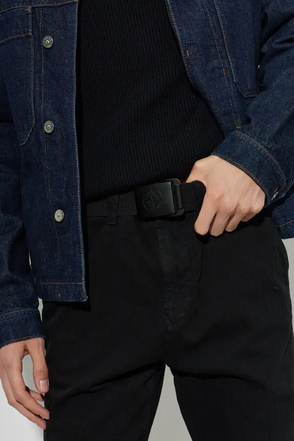 Stone Island Belt With Buckle