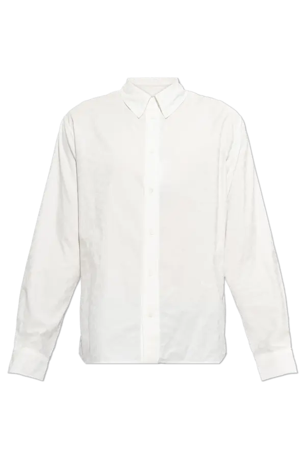 Kenzo Cotton Shirt With Monogram
