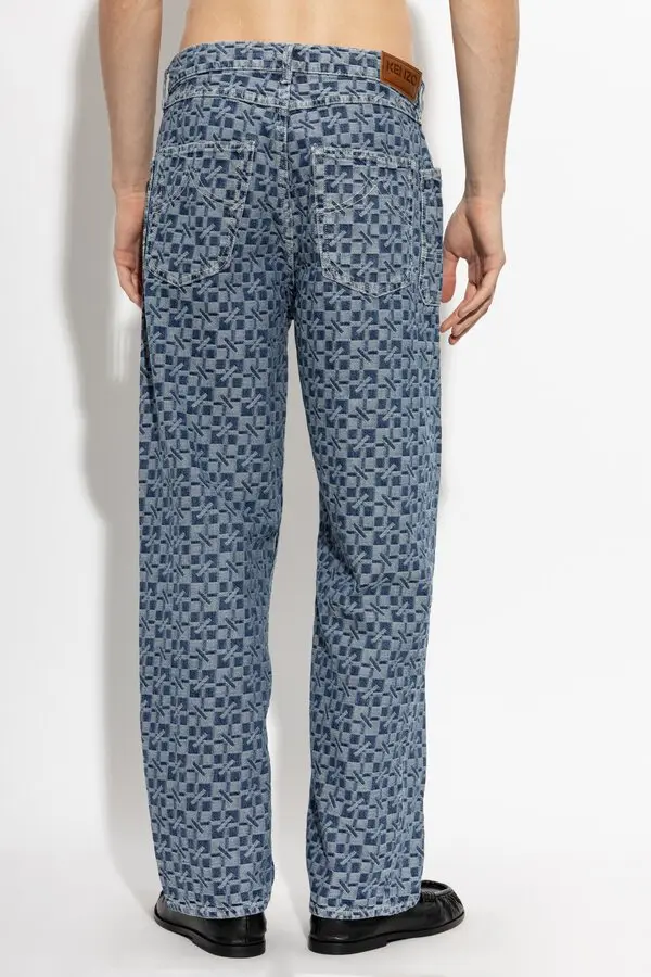 Kenzo Jeans With Monogram