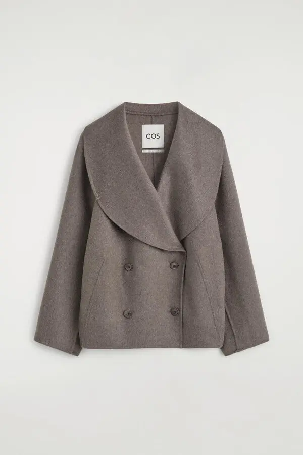 Cos Double-faced Cashmere Bomber Jacket