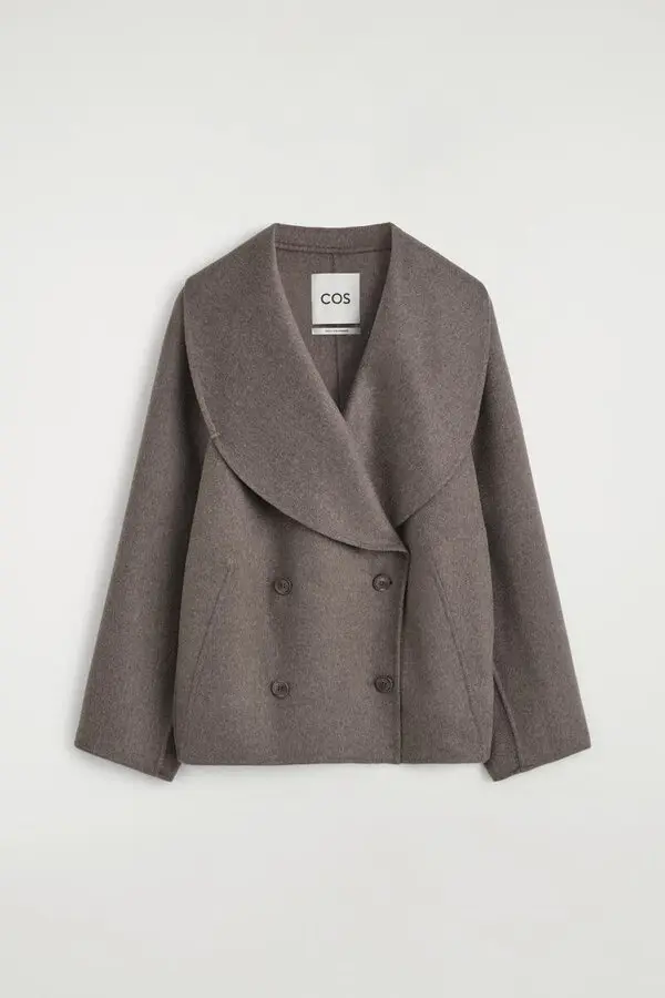Cos Double-faced Cashmere Bomber Jacket