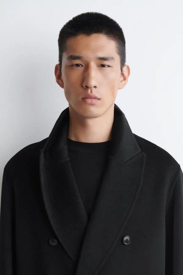Cos Tailored Double-faced Cashmere Coat