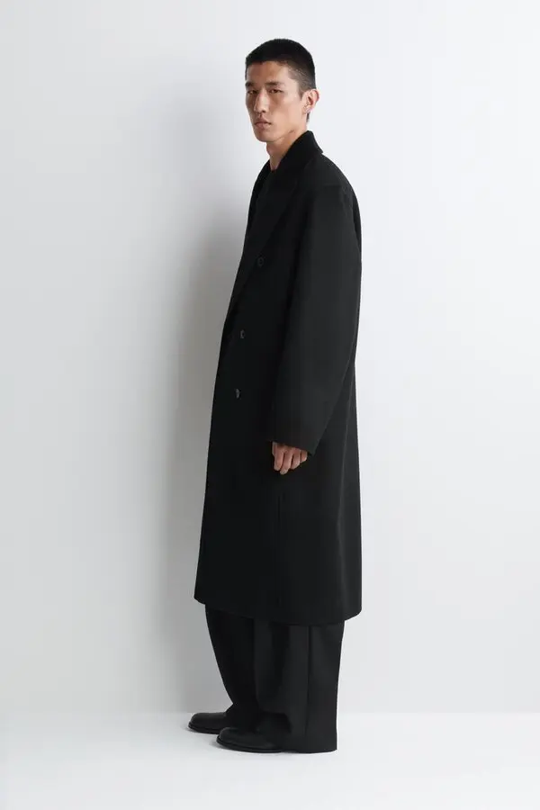 Cos Tailored Double-faced Cashmere Coat
