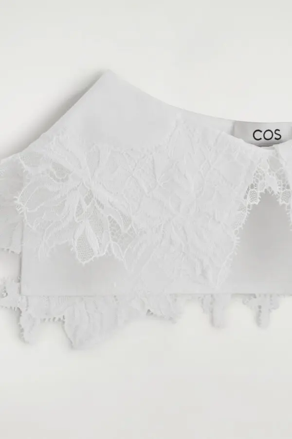 Cos Lace-detail Collar