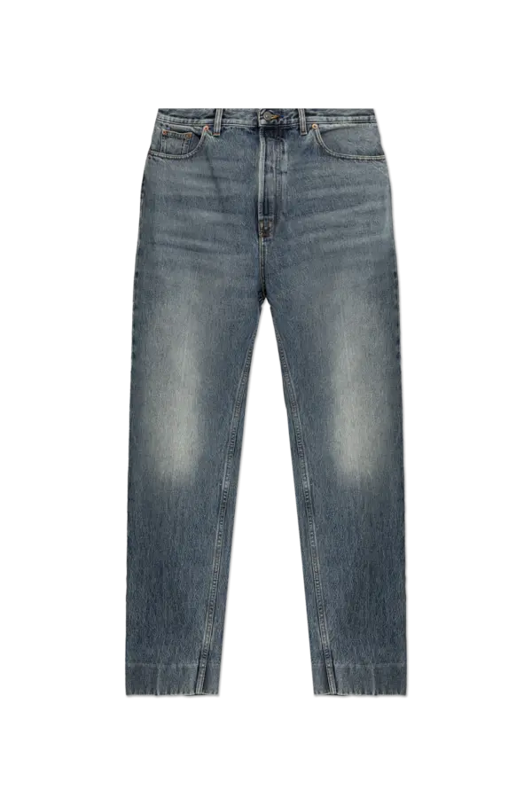 Valentino Garavani Jeans With Slightly Tapered Legs - Blue
