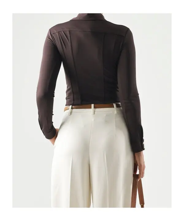 Elisabetta Franchi Stretchy Bodysuit
