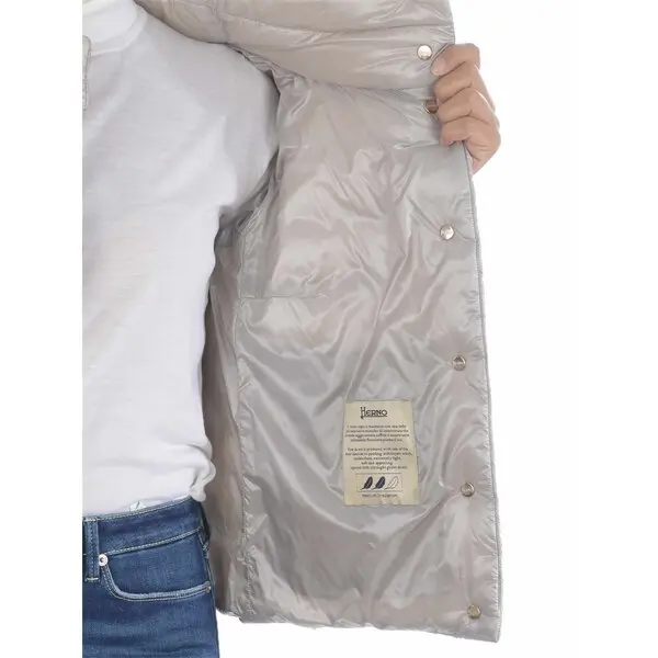Herno Seven-quarter Sleeve Sewn Down Jacket