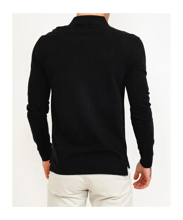 Polo Ralph Lauren Pony Embroidered Long-sleeved Polo Shirt