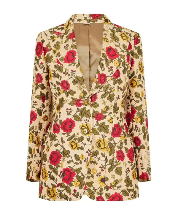 Gucci Floralprinted Blazer
