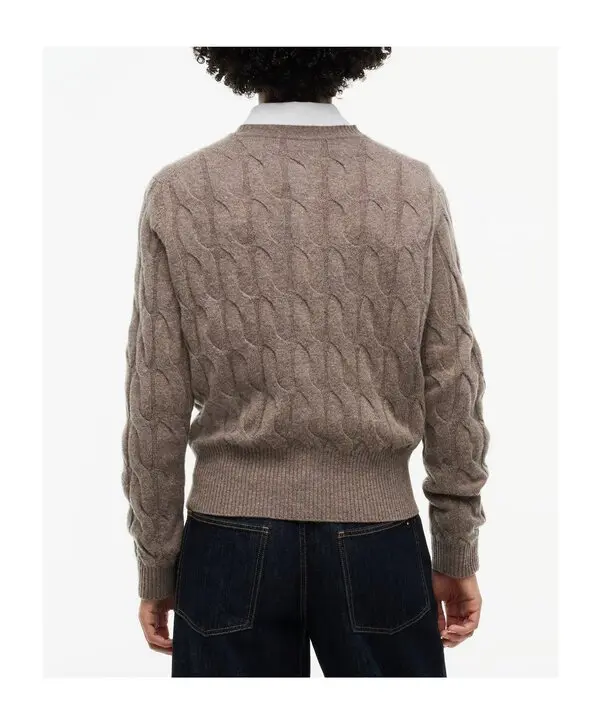 Tommy Hilfiger Crew Neck Cableknit Cardigan