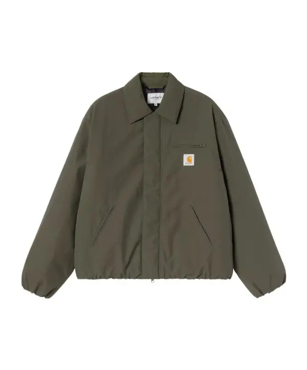 Carhartt Work In Progress Logo-patch Zip-up Jacket