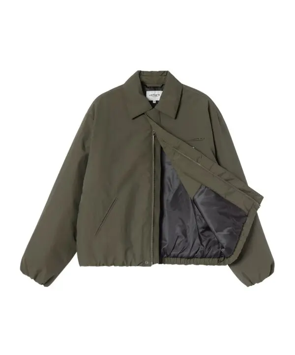 Carhartt Work In Progress Logo-patch Zip-up Jacket