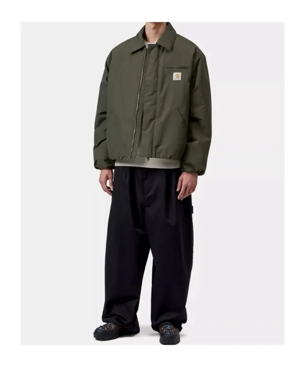 Carhartt Work In Progress Logo-patch Zip-up Jacket