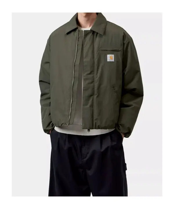 Carhartt Work In Progress Logo-patch Zip-up Jacket