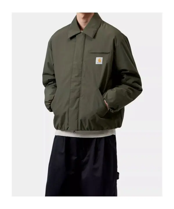 Carhartt Work In Progress Logo-patch Zip-up Jacket