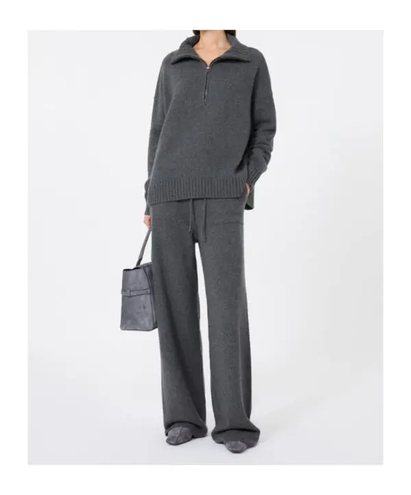 Max Mara Half-zipped Long-sleeved Jumper
