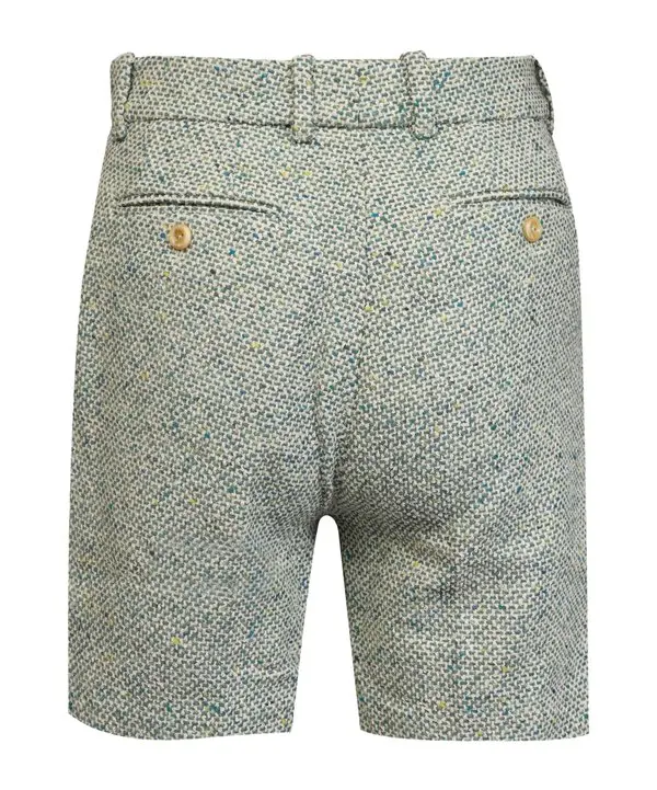 Gucci Multitone Woven Casual Shorts