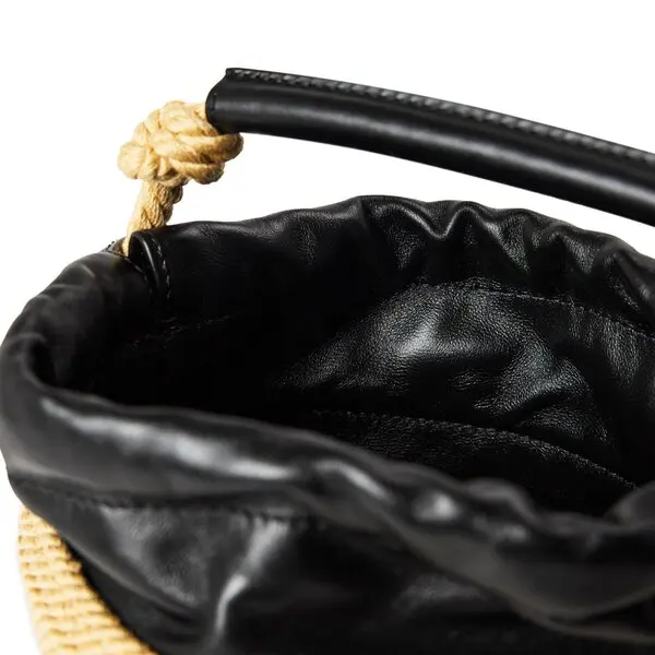 Chloé Simple Sun Bucket Bag - Black/white