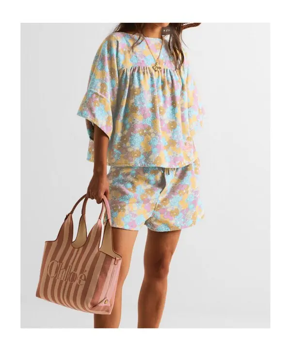 Chloé Floral Printed Loose Top