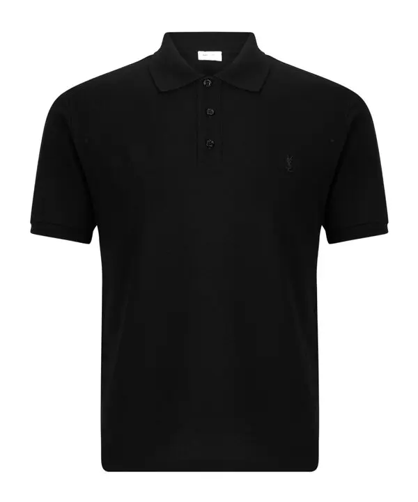 Saint Laurent Shortsleeve Polo Shirt
