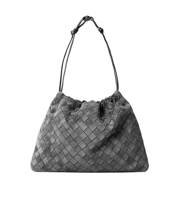 Bottega Veneta Woven Handbag - Black