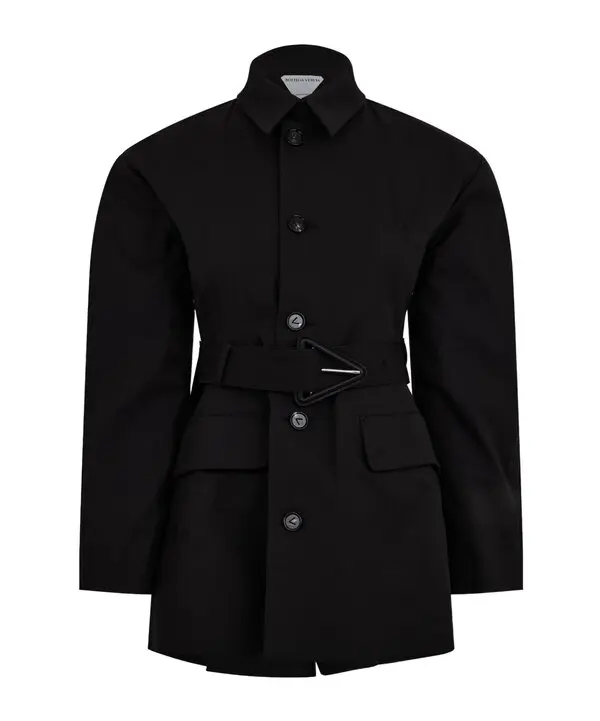 Bottega Veneta Fitted Overcoat