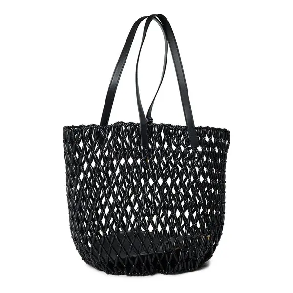Saint Laurent Diamondwoven Tote Bag